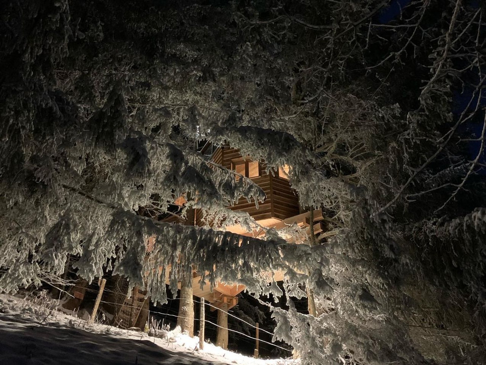 La Cabane Dans Les Arbres De Valmo'insolite - Savoie