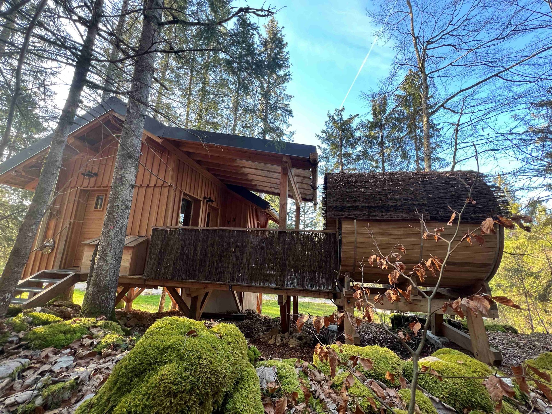 Cabane La Champvent & Spa & Sauna - Doubs
